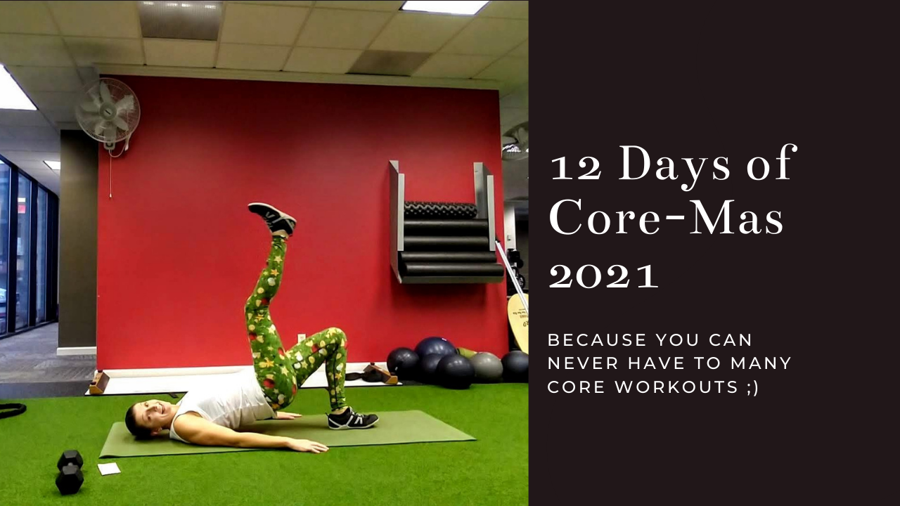 12 Days of Core-Mas! A Very Merry Core Workout Routine!